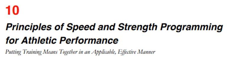 Speed Strength: A Comprehensive Guide to Biomechanics and Training ...