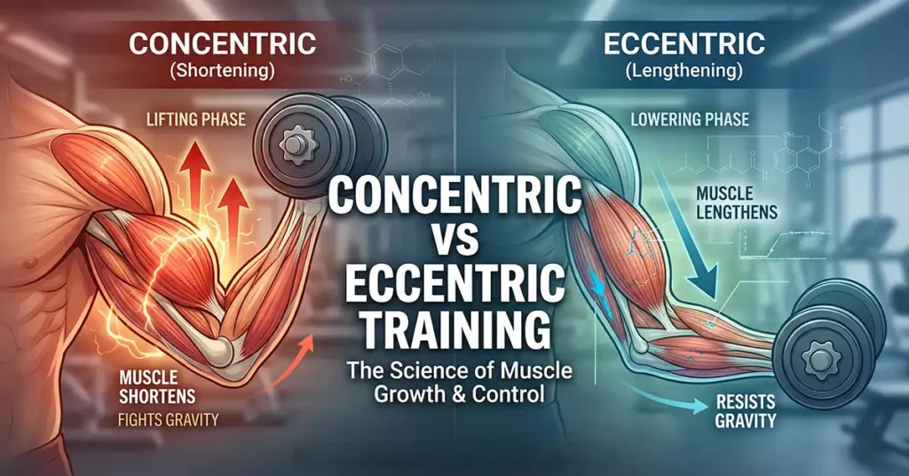 Concentric vs Eccentric Training: Understanding Muscle Contractions for ...